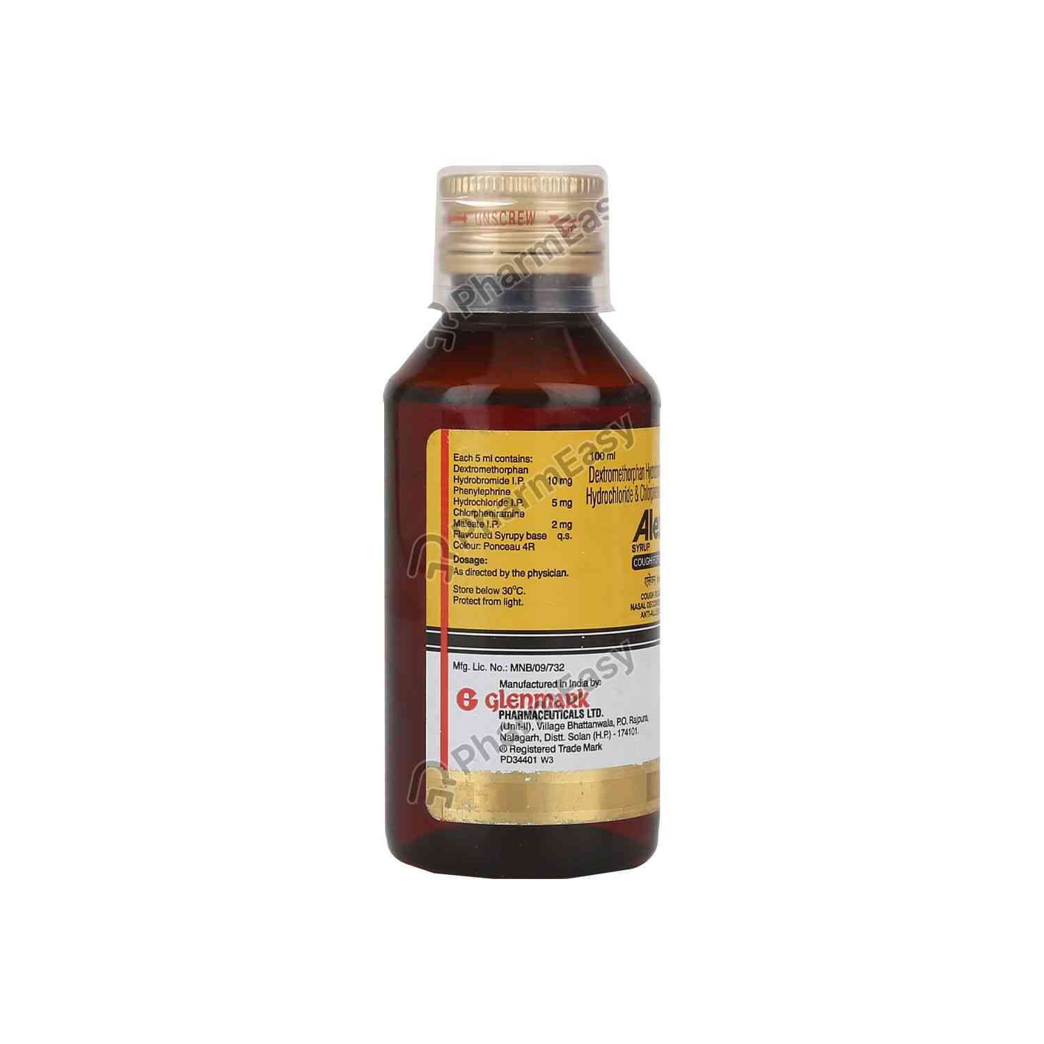 Buy Alex Bottle Of 100ml Syrup Online at Flat 18% OFF* | PharmEasy