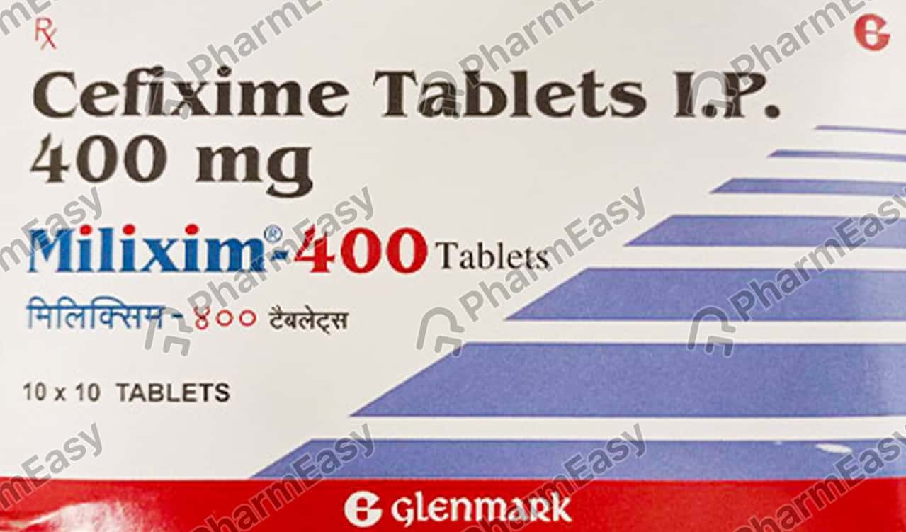 Milixim 400 MG Tablet (10): Uses, Side Effects, Price & Dosage | PharmEasy