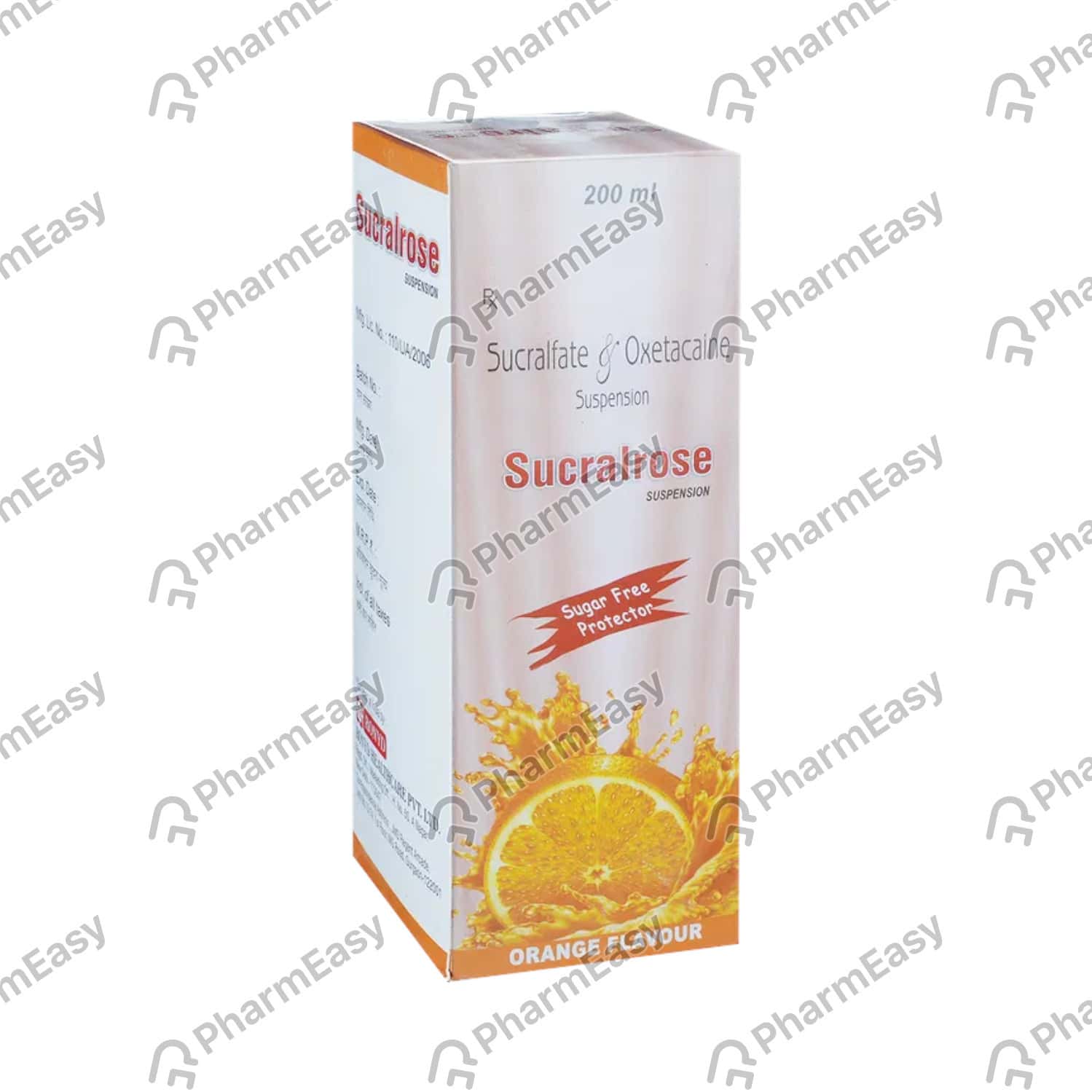 Sucralrose Orange Flavour Sugar Free Bottle Of 200ml Suspension: Uses ...