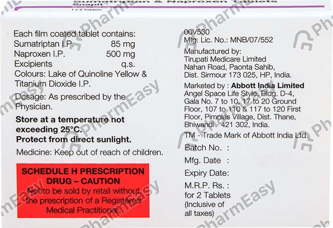 Snapit Strip Of 2 Tablets: Uses, Side Effects, Price & Dosage | PharmEasy