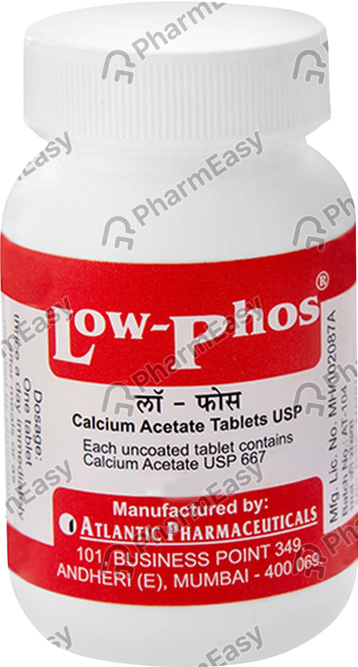 Low Phos 667 MG Tablet (75): Uses, Side Effects, Price & Dosage | PharmEasy