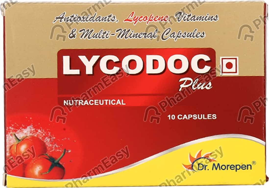 Buy Lycodoc Plus Strip Of 10 Capsules Online at Flat 15% OFF | PharmEasy