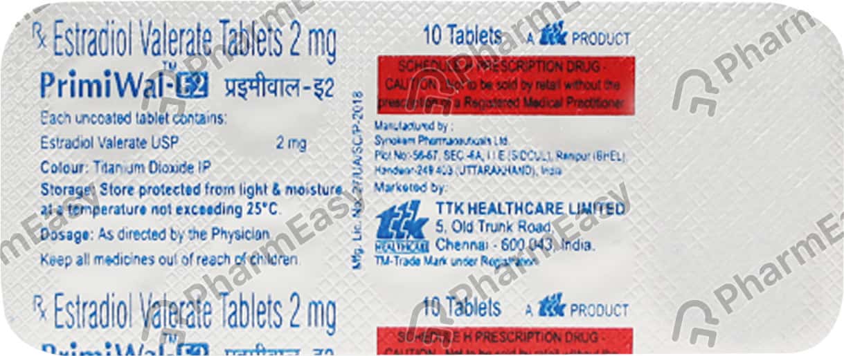 Primiwal E 2 MG Tablet (10): Uses, Side Effects, Price & Dosage | PharmEasy