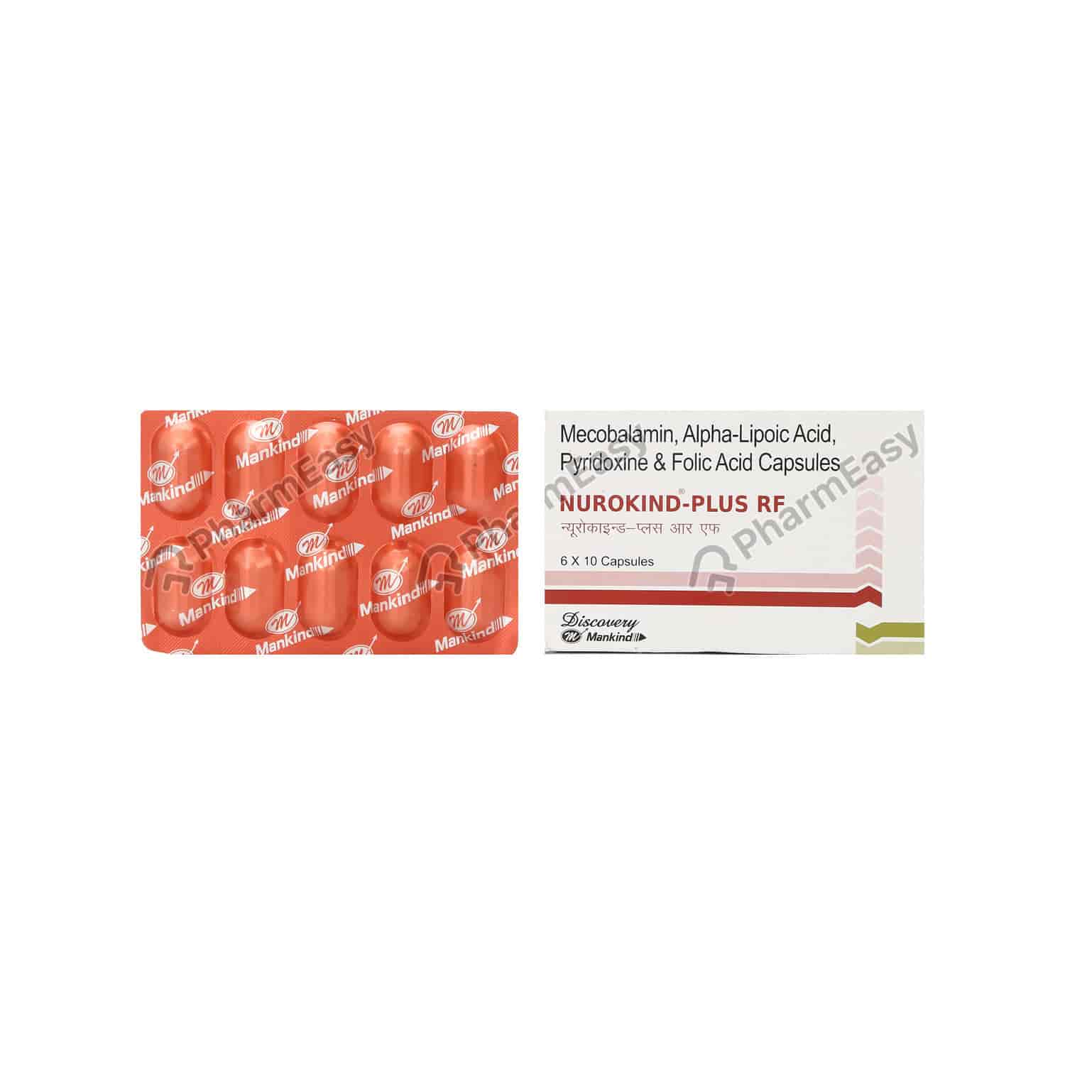 Buy Nurokind Plus Rf Cap 10'S Online at Flat 18% OFF* | PharmEasy