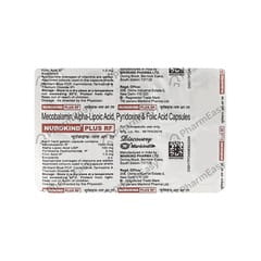 Nurokind Plus Rf Strip Of 10 Capsules - Uses, Side Effects, Dosage ...
