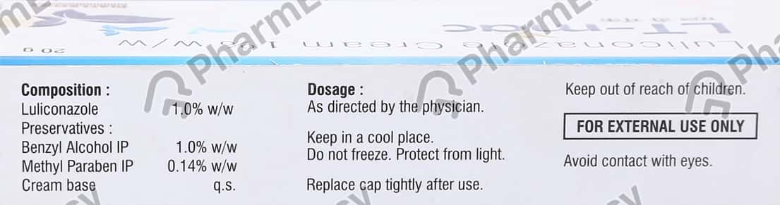 Lt Mac 1 % Cream (20): Uses, Side Effects, Price & Dosage | PharmEasy