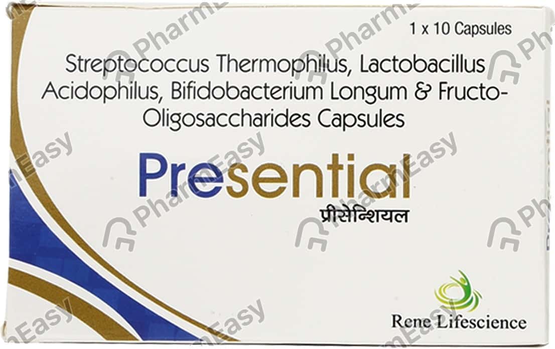 Buy Presential Strip Of 10 Capsules Online at Flat 15% OFF | PharmEasy