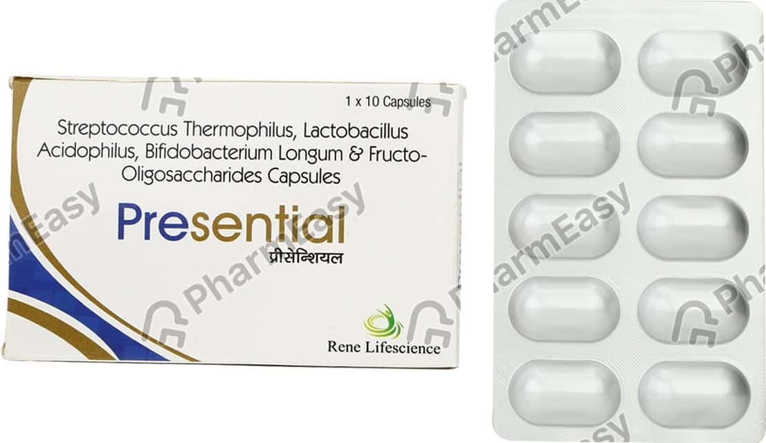 Buy Presential Strip Of 10 Capsules Online at Flat 15% OFF | PharmEasy