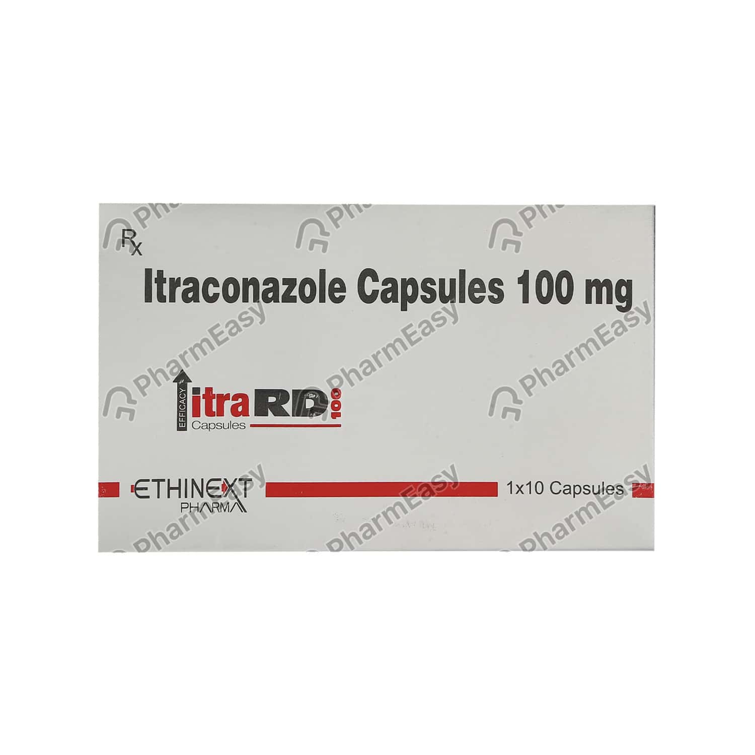 Itra Rd 100 MG Capsule (10) - Uses, Side Effects, Dosage, Composition ...