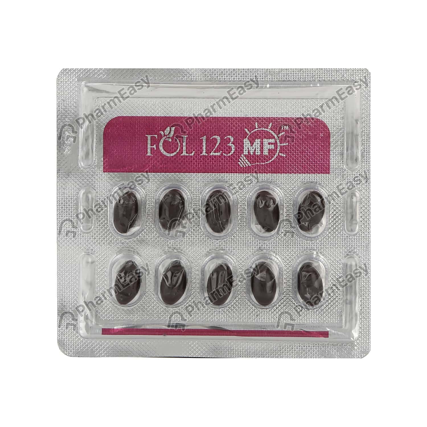 Buy Fol 123 Mf Capsule (10) Online at Flat 18% OFF* | PharmEasy