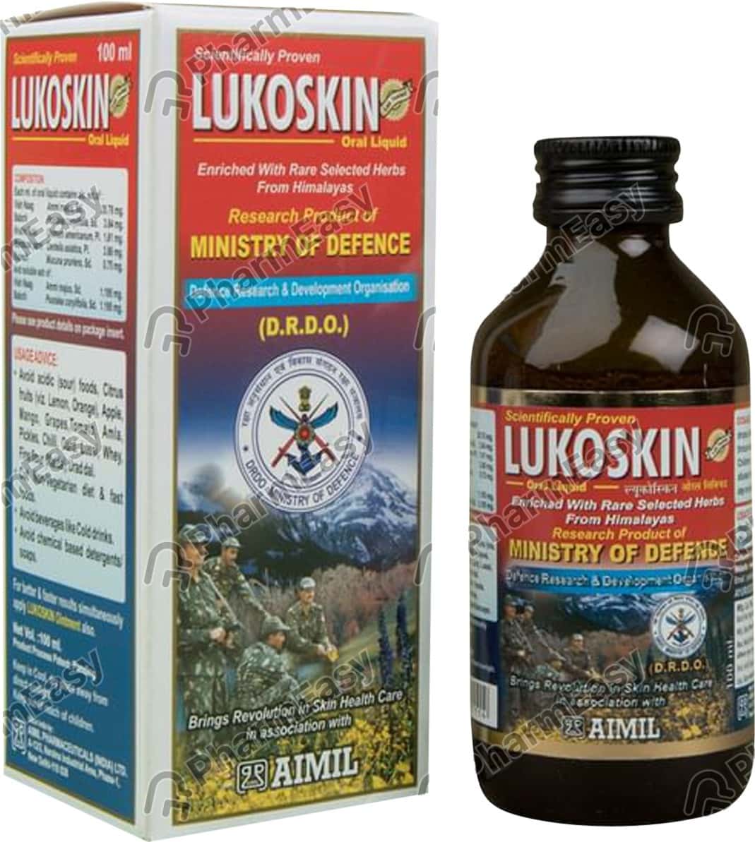 Buy LUKOSKIN ORAL LIQUID DROP 100ML Online & Get Upto 60% OFF at PharmEasy