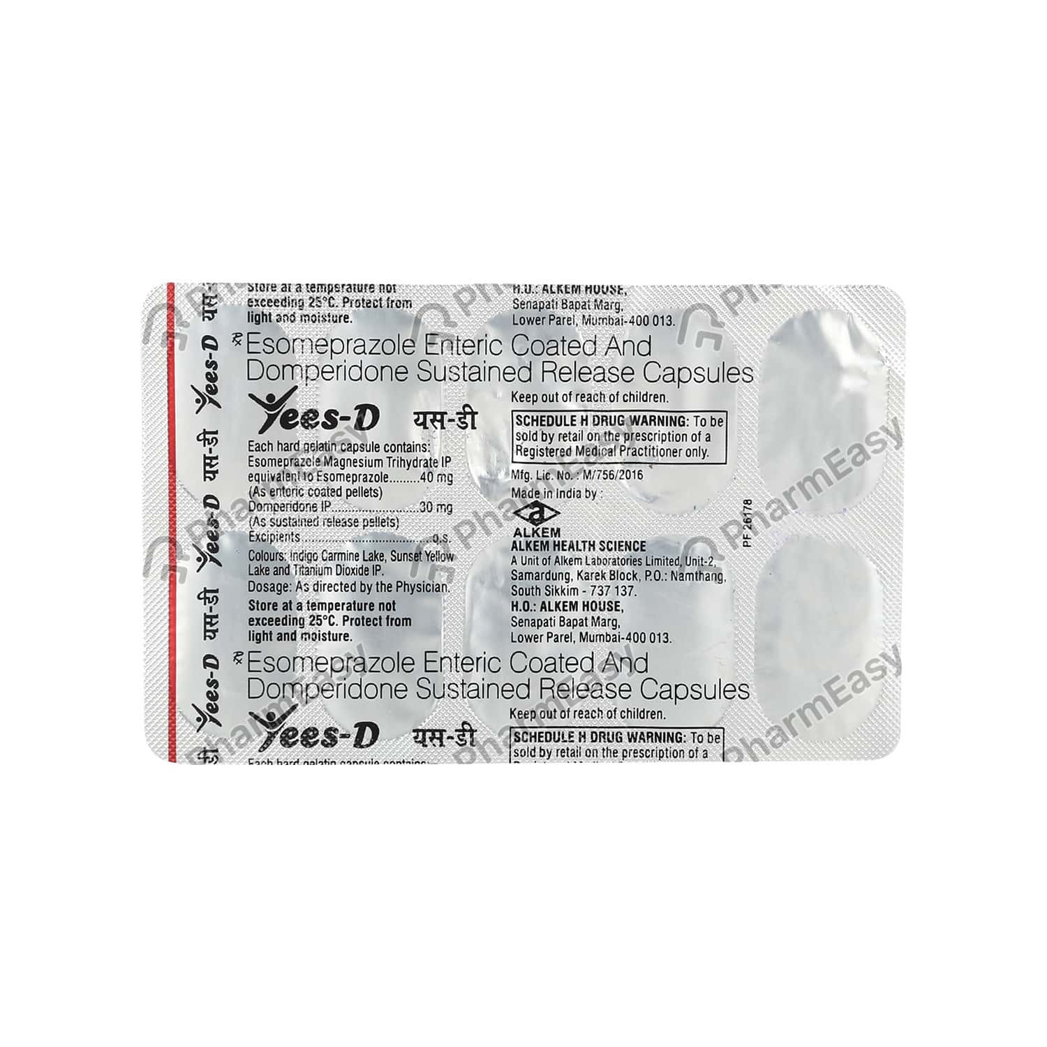 Buy Yees D Strip Of 10 Capsules Online at Flat 18% OFF* | PharmEasy