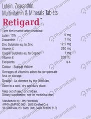 Buy Retigard Strip Of 10 Tablets Online & Save Up to 24% at PharmEasy