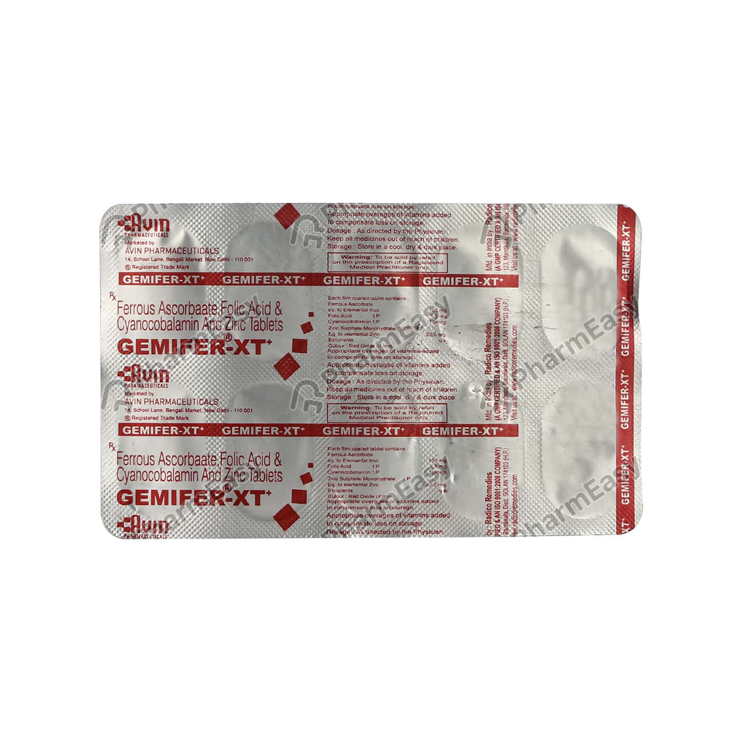 Gemifer Xt Plus Tablet 10'S - Uses, Side Effects, Dosage, Composition ...