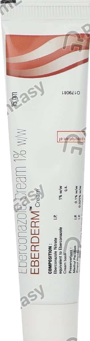 Eberderm 1 %W/W Cream (15): Uses, Side Effects, Price & Dosage | PharmEasy