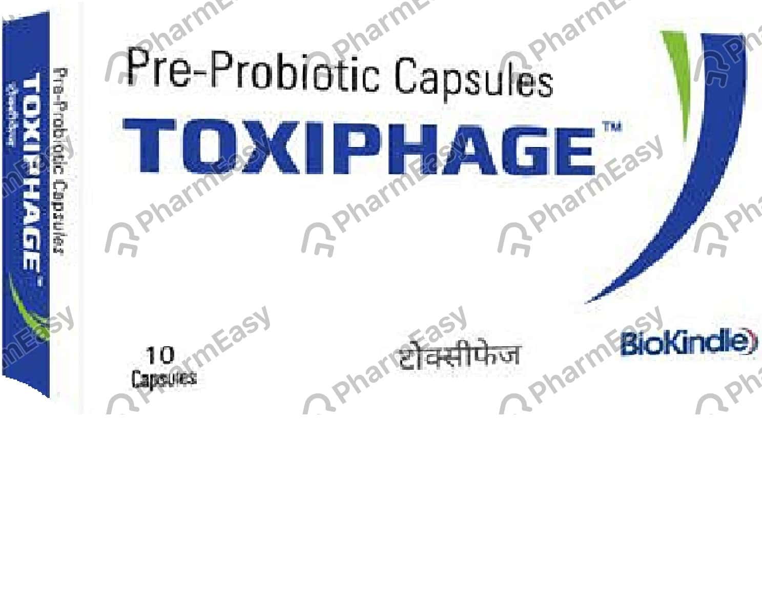 Buy Toxiphage Strip Of 10 Capsules Online at Flat 15% OFF | PharmEasy
