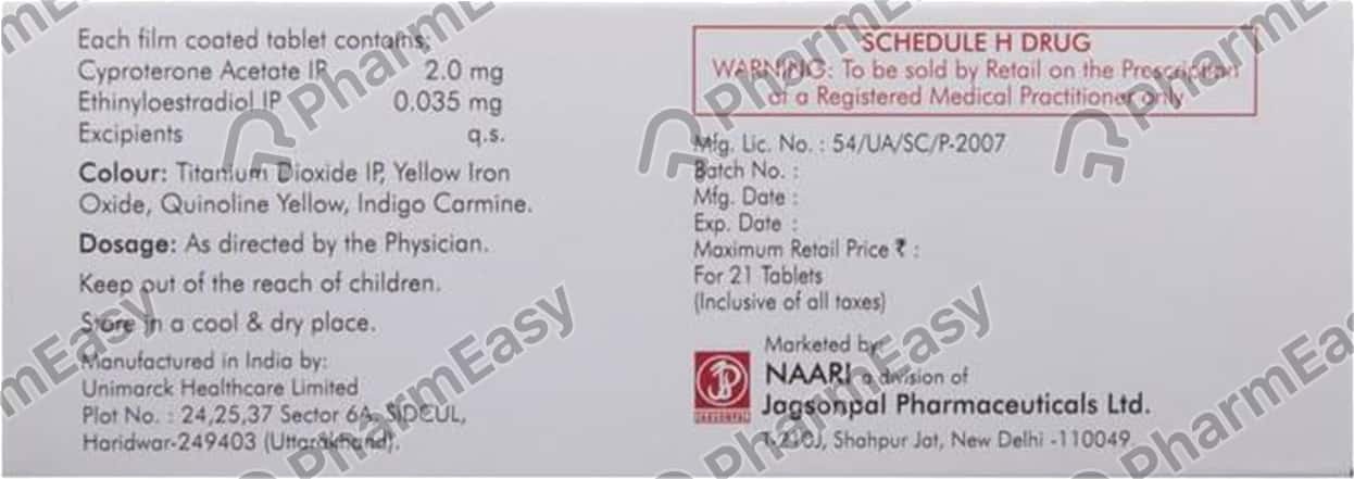 Cystelia 35mg Strip Of 21 Tablets: Uses, Side Effects, Price & Dosage ...