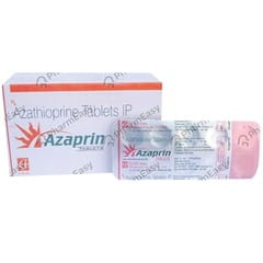 Buy Azaprin 50 MG Tablet (10) Online at Flat 18% OFF* | PharmEasy