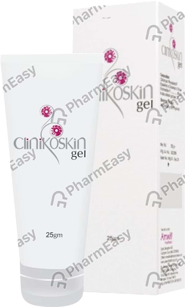 Clinikoskin Tube Of 25gm Gel: Uses, Side Effects, Price & Dosage ...