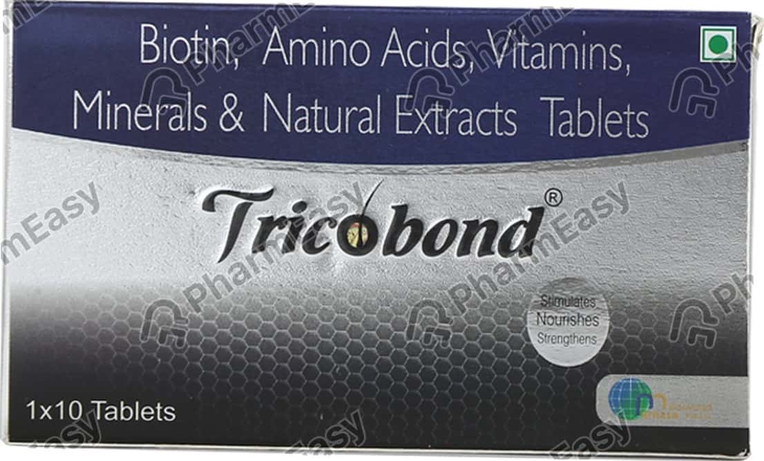 Buy Tricobond Tablet (10) Online at Flat 15% OFF | PharmEasy