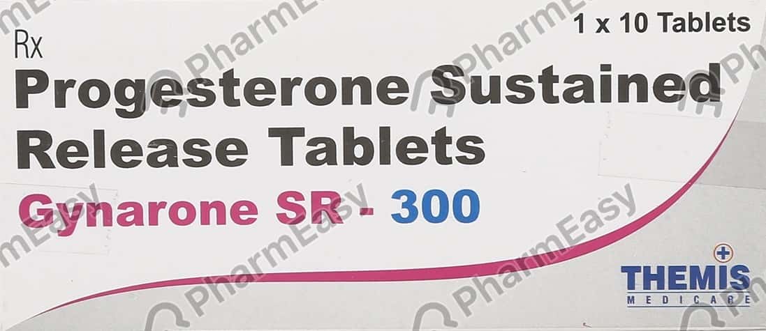 Gynarone Sr 300 MG Tablet (10): Uses, Side Effects, Price & Dosage ...