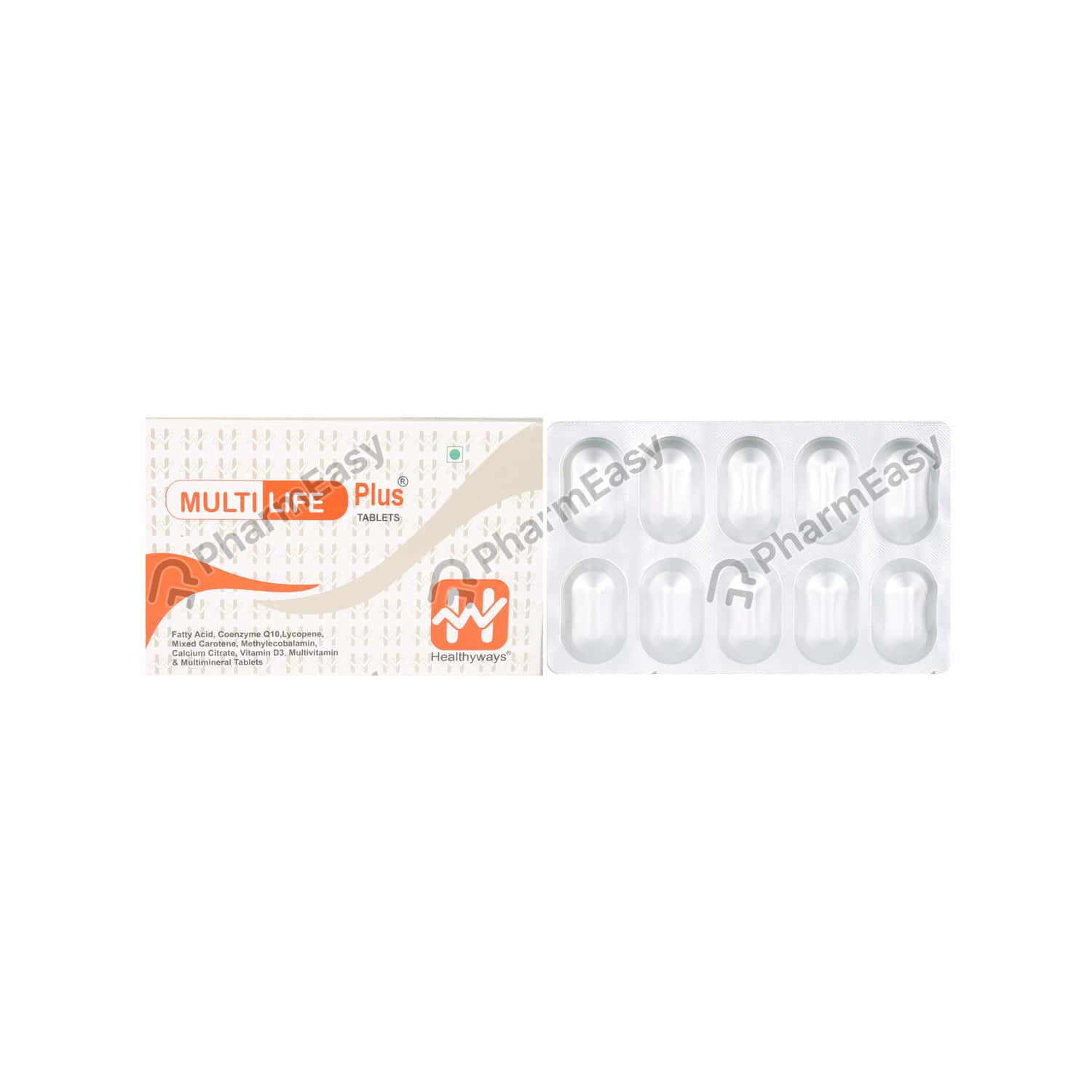 Buy Multi Life Plus Tablet (10) Online at Flat 18% OFF* | PharmEasy