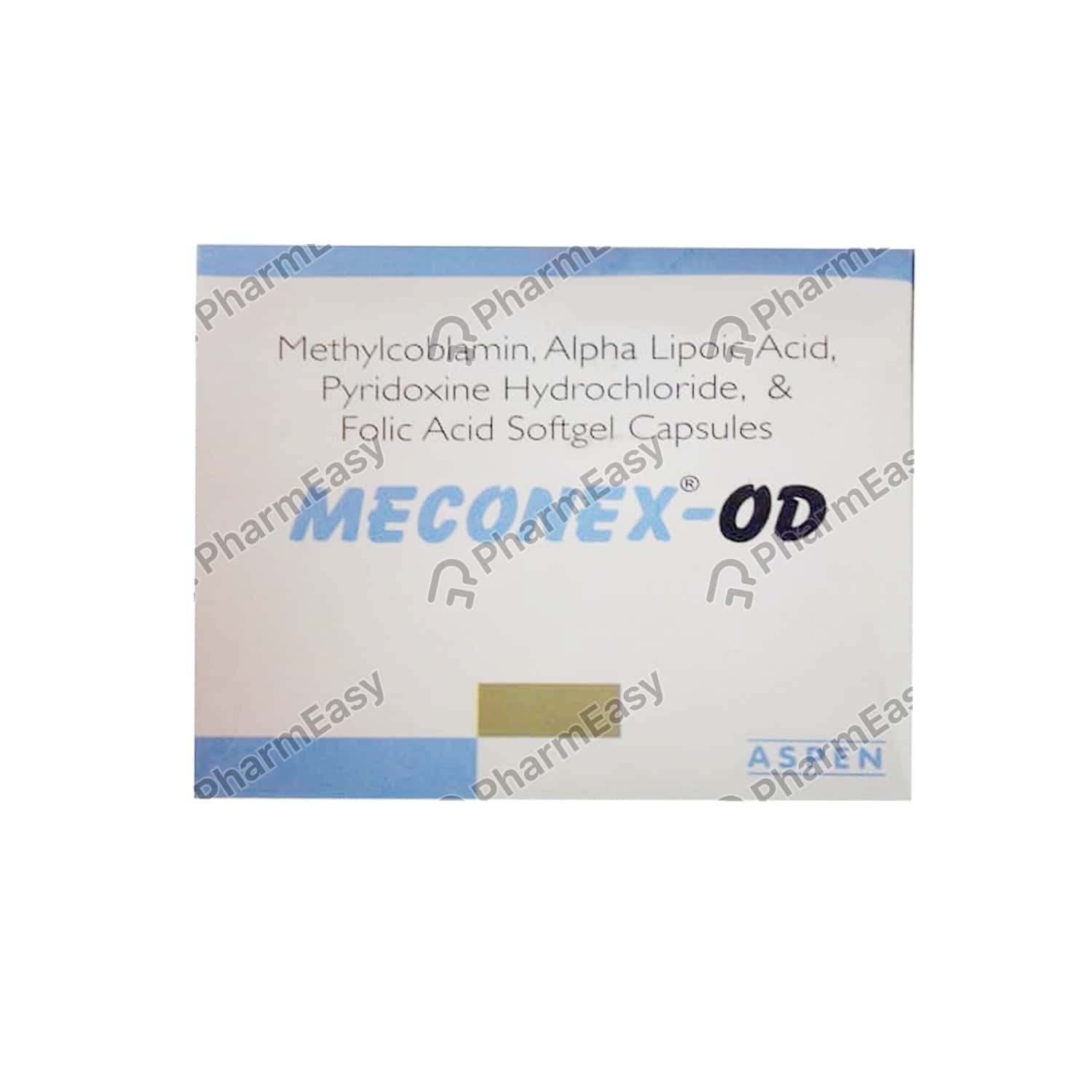 Buy Meconex Od Strip Of 10 Capsules Online at Flat 18% OFF* | PharmEasy