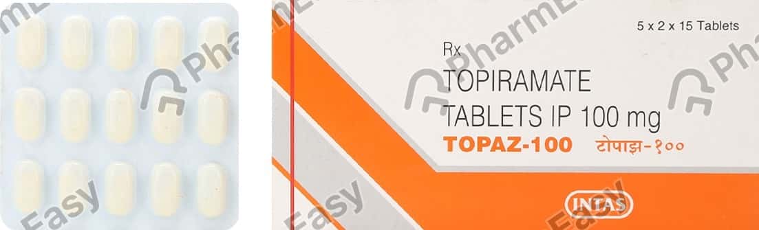 Topaz 100 MG Tablet (15): Uses, Side Effects, Price & Dosage | PharmEasy