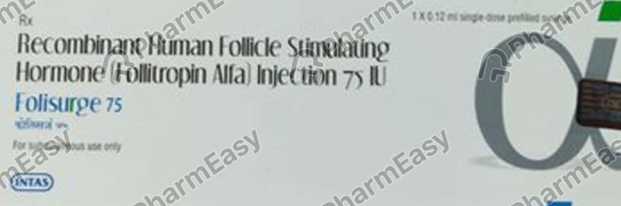 Folisurge 75 Solution For Injection: Uses, Side-effects, Price, Dosage ...
