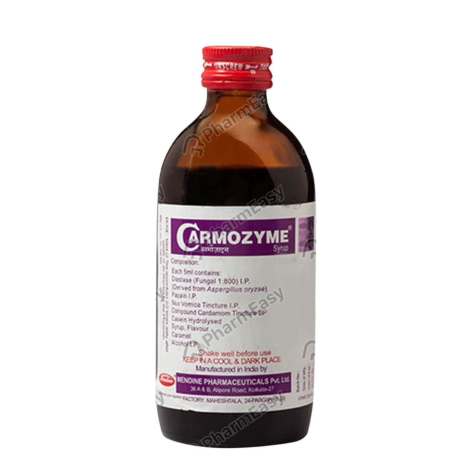 Buy Carmozyme Syrup 450ml Online at Flat 18% OFF* | PharmEasy