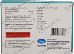 Canditral 100 MG Capsule (10): Uses, Side Effects, Price & Dosage ...