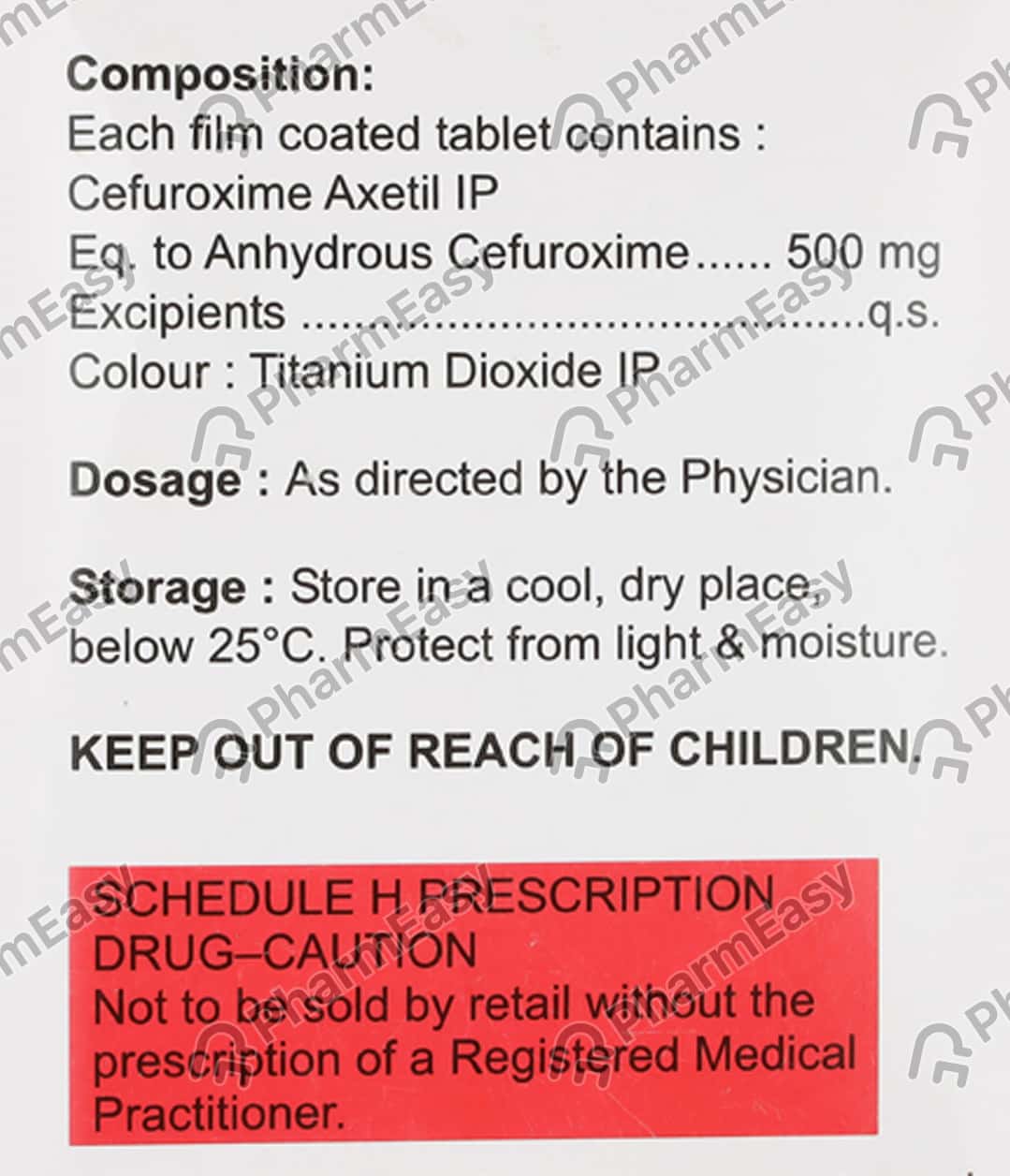 Augxetil 500 MG Tablet (10): Uses, Side Effects, Price & Dosage | PharmEasy