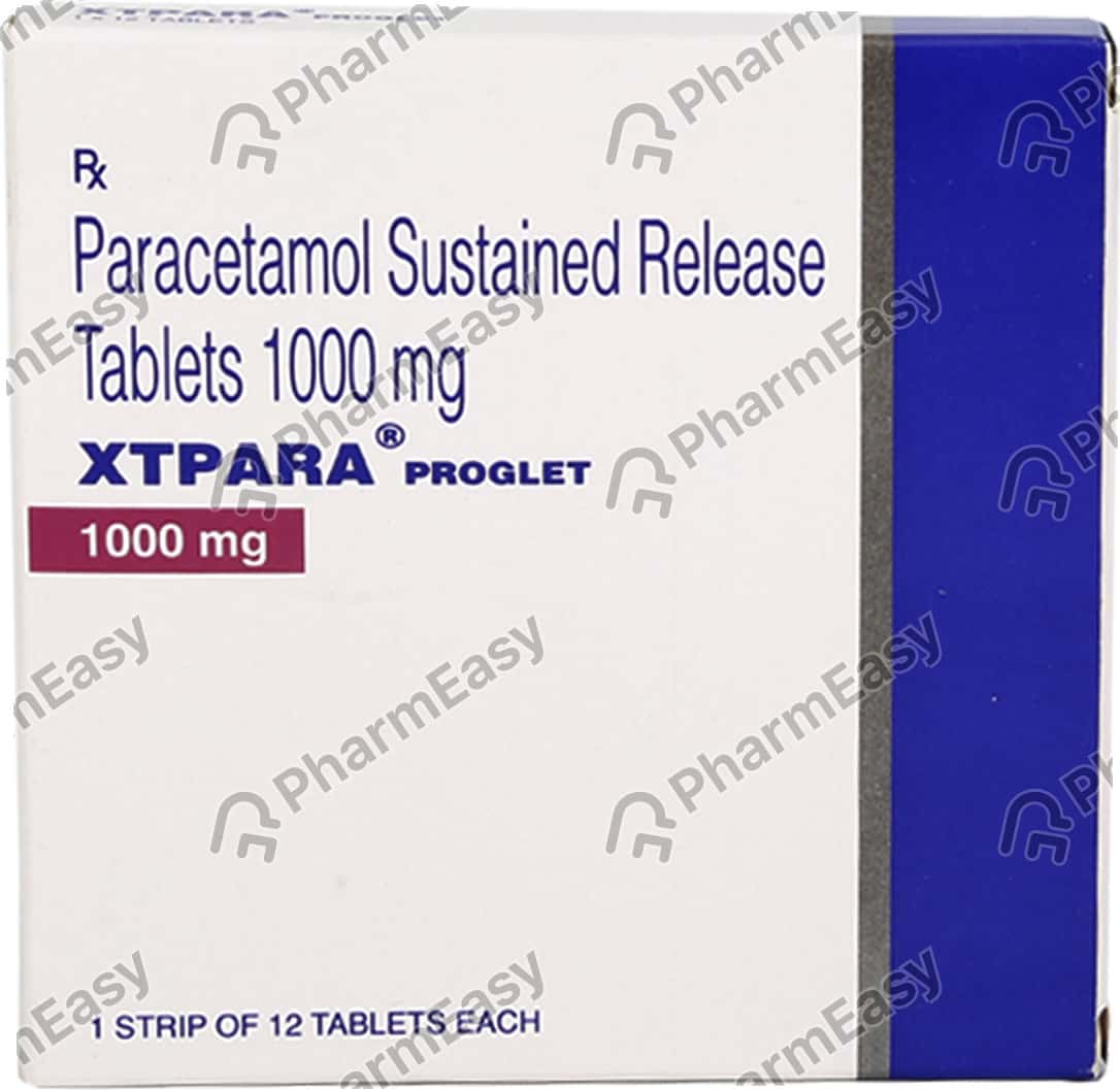 Xtpara 1000 MG Tablet (12): Uses, Side Effects, Price & Dosage | PharmEasy