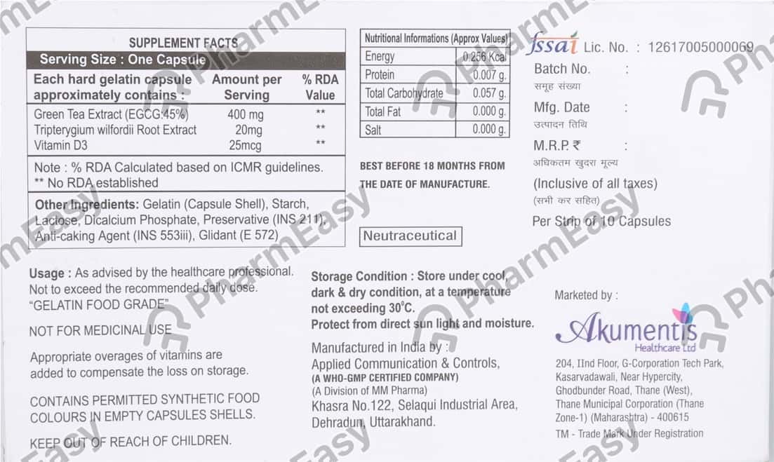 Buy Fibronorm Strip Of 10 Capsules Online at Flat 15% OFF | PharmEasy