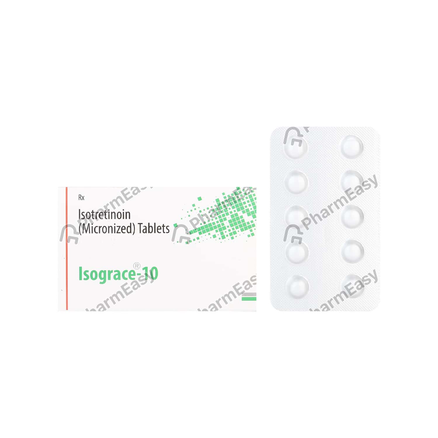 Isograce 10 MG Tablet (10) - Uses, Side Effects, Dosage, Composition ...