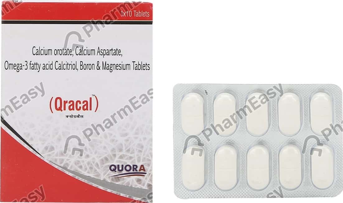 Buy Qracal Strip Of 10 Tablets Online at Flat 15% OFF | PharmEasy
