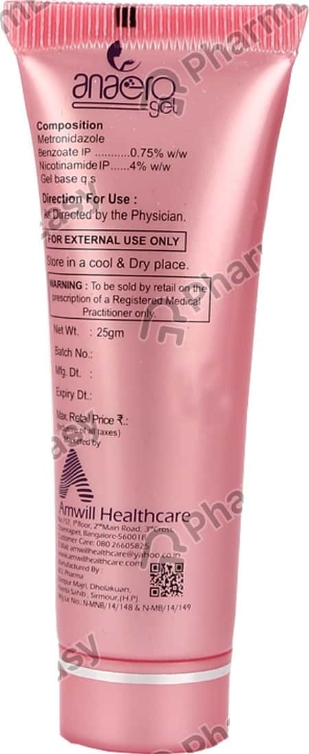 Buy Anaero Gel 25gm Online at Flat 15% OFF | PharmEasy