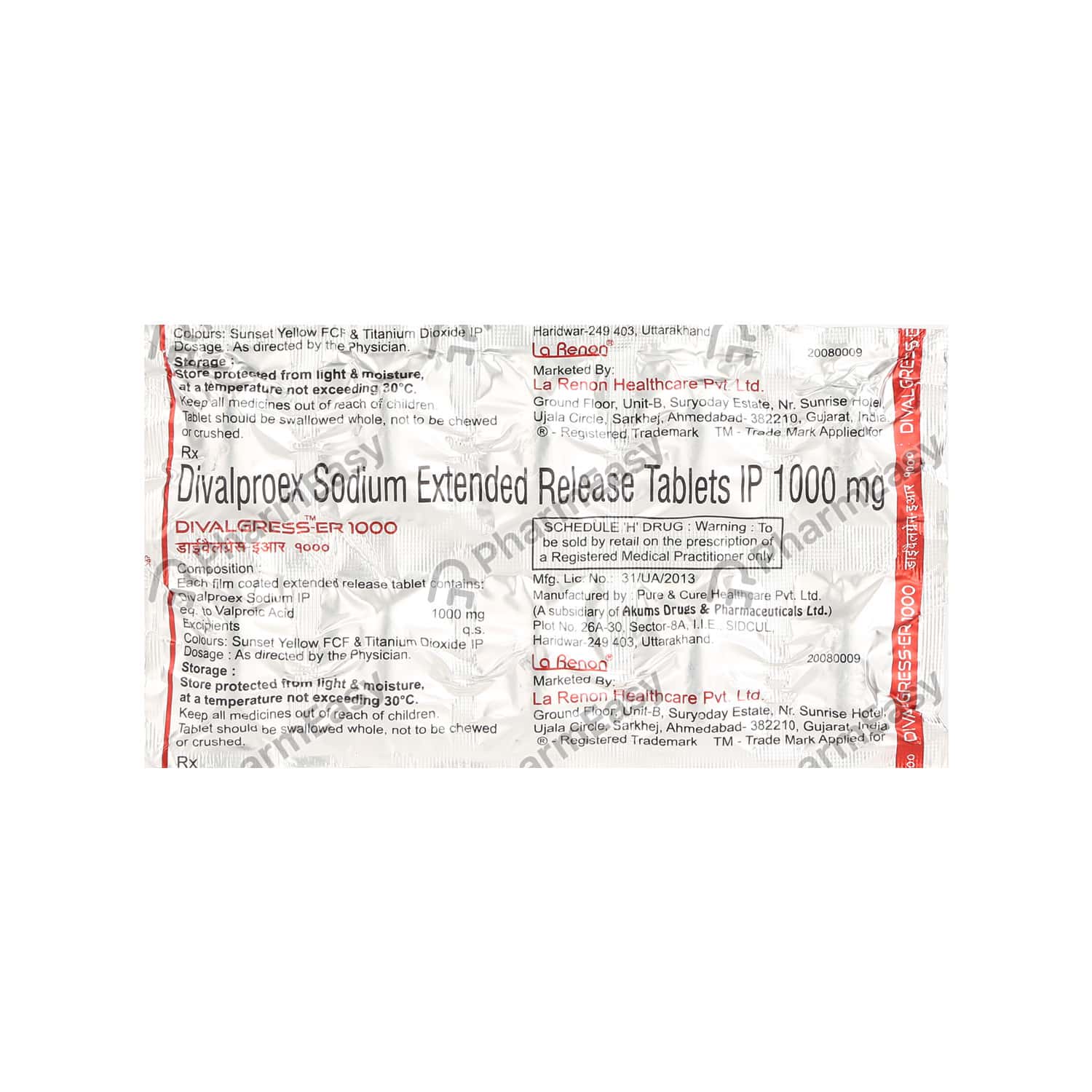 Buy Divalgress Er 1 G Tablet (10) Online at Flat 18% OFF* | PharmEasy