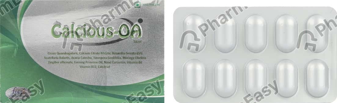 Buy Calcious Oa Tablet (10) Online at Flat 15% OFF | PharmEasy