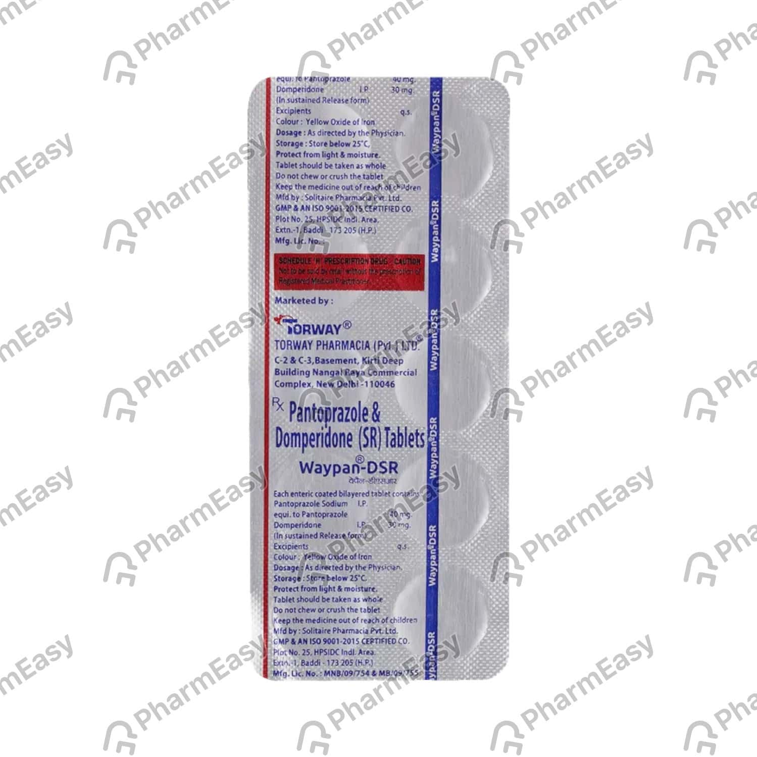 Waypan Dsr Strip Of 10 Tablets: Uses, Side Effects, Price & Dosage ...