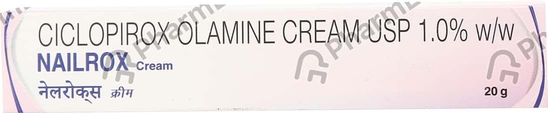 Nailrox 1 %W/W Cream (20): Uses, Side Effects, Price & Dosage | PharmEasy
