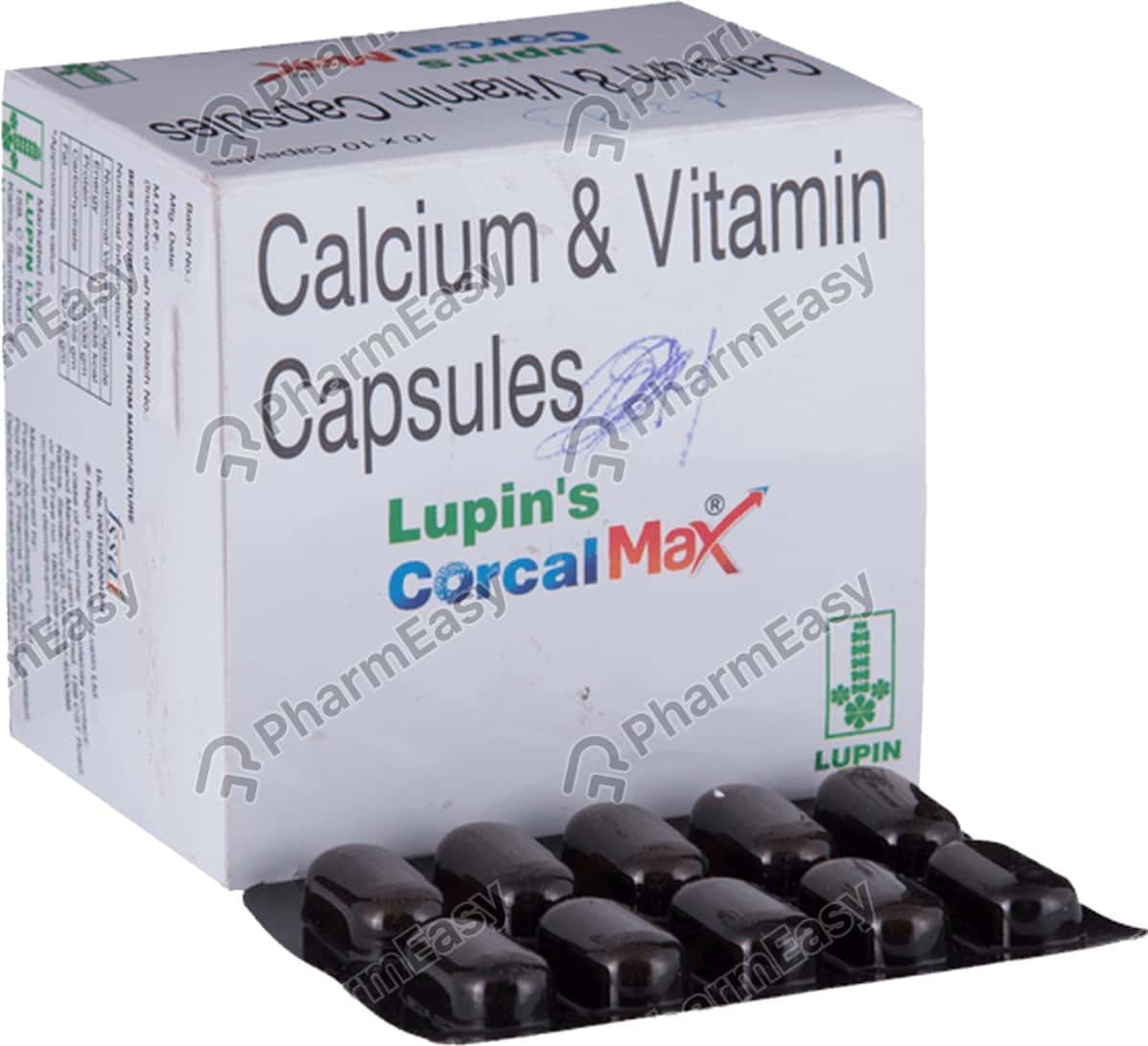 Buy Corcal Max Strip Of 10 Capsules Online at Flat 15% OFF | PharmEasy