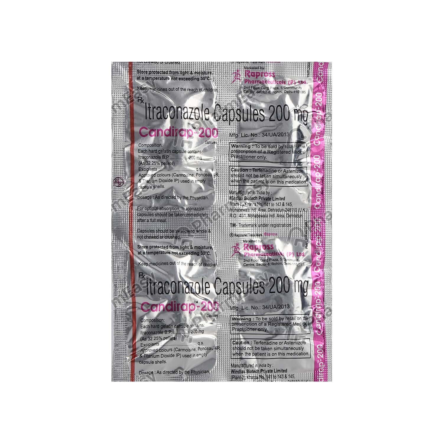 Candirap 200 MG Capsule (4): Uses, Side Effects, Price, Dosage ...