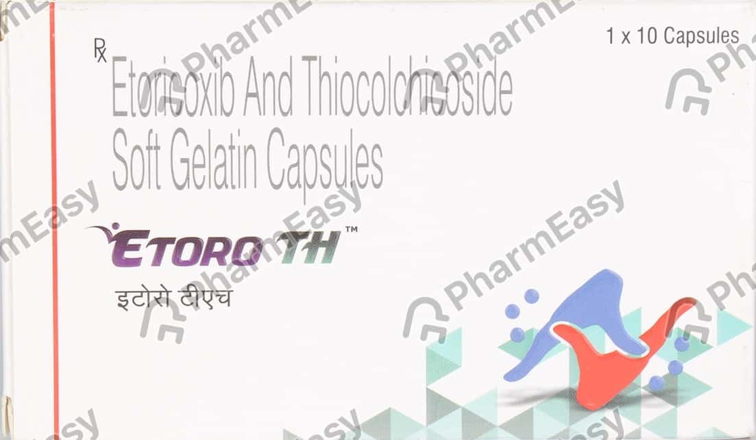 Etoro Th 60/4mg Strip Of 10 Capsules: Uses, Side Effects, Price ...