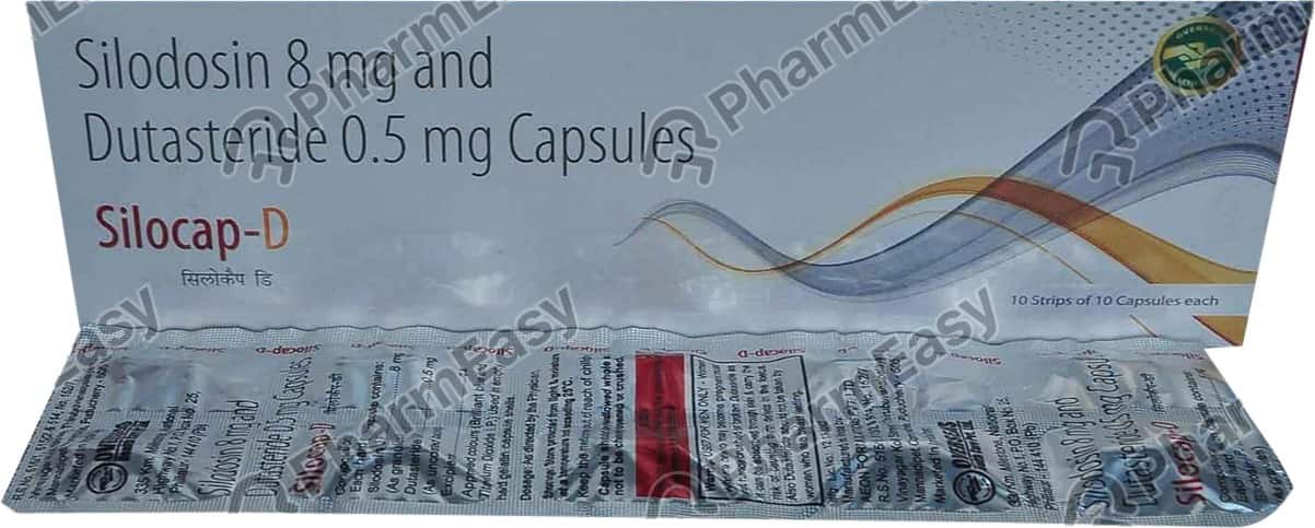 Silocap D 8mg Strip Of 10 Capsules: Uses, Side Effects, Price & Dosage ...