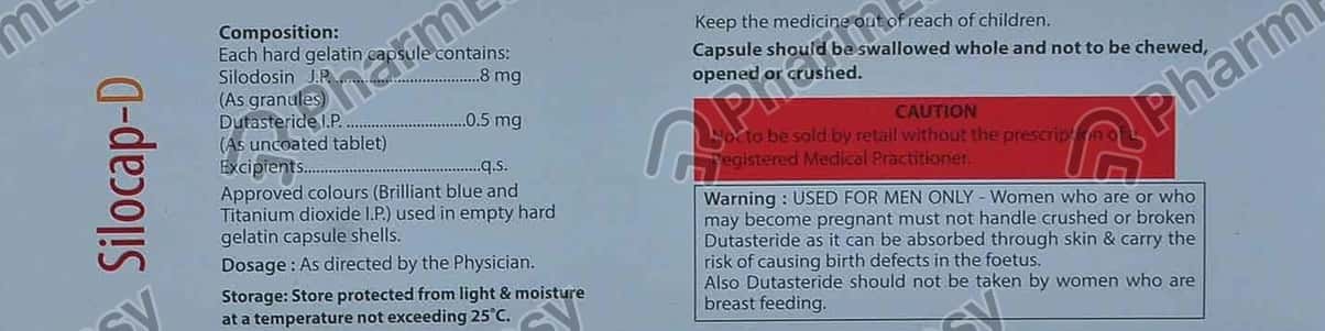 Silocap D 8mg Strip Of 10 Capsules: Uses, Side Effects, Price & Dosage ...