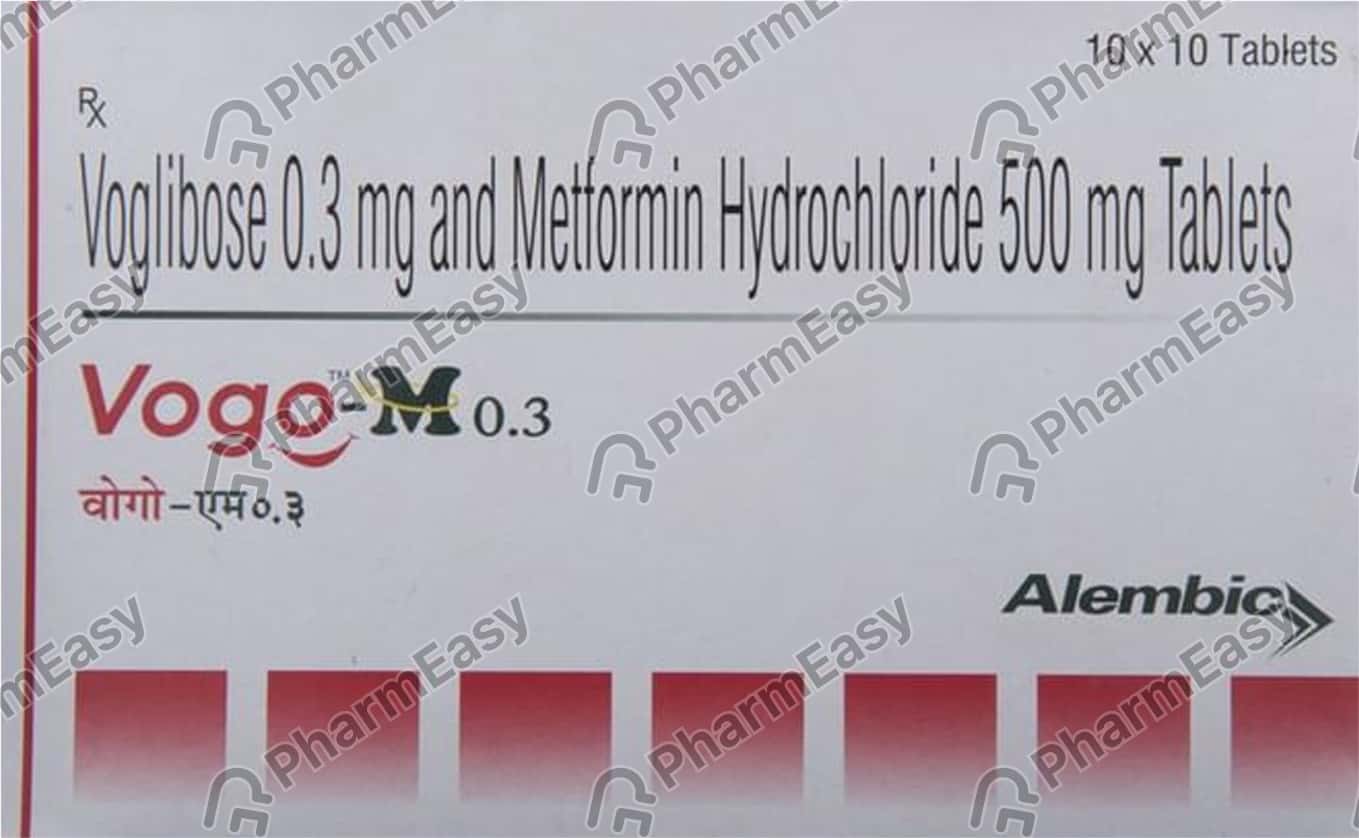 Vogkav M 0.3mg Strip Of 10 Tablets: Uses, Side Effects, Price & Dosage ...