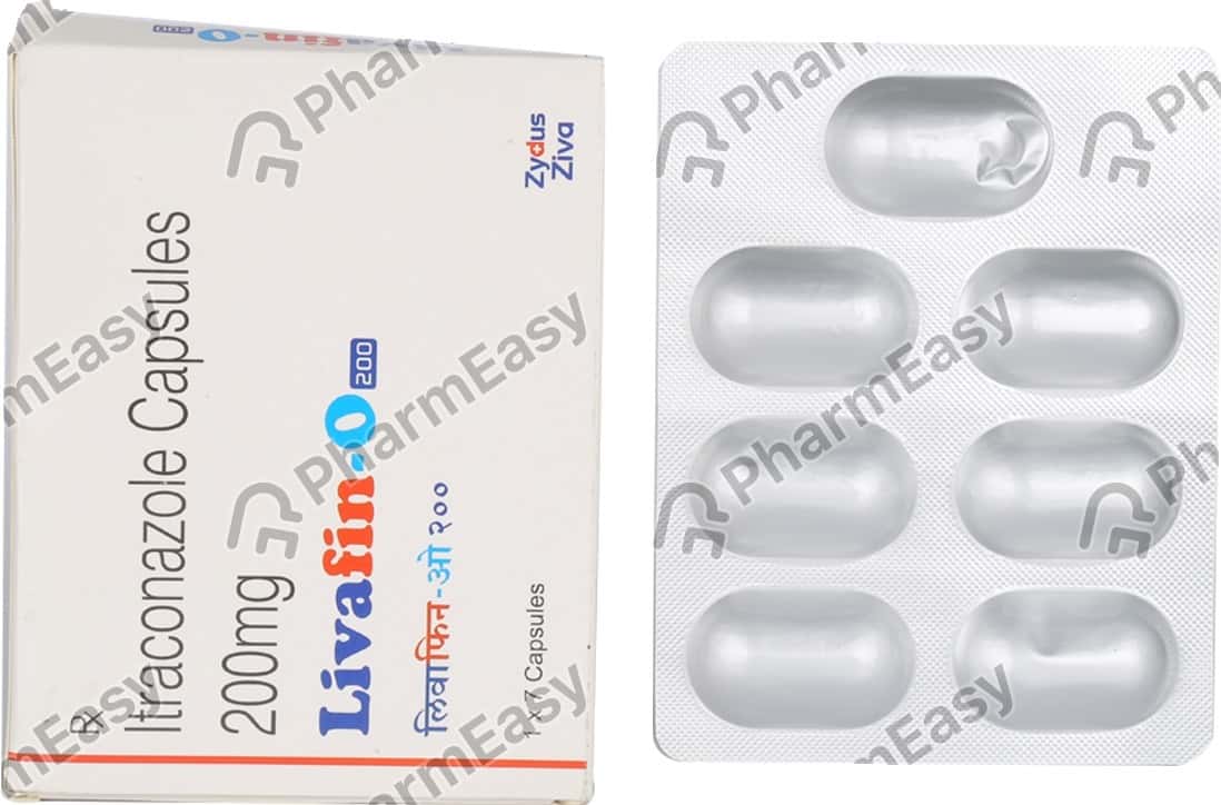 Livafin O 200 MG Capsule (7): Uses, Side Effects, Price & Dosage ...