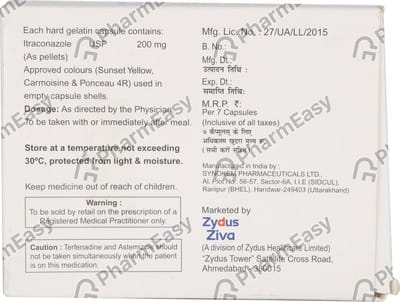 Livafin O 200 MG Capsule (7): Uses, Side Effects, Price & Dosage ...