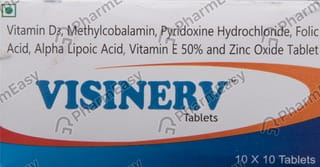 Buy Visinerv Strip Of 10 Tablets Online at Flat 15% OFF | PharmEasy